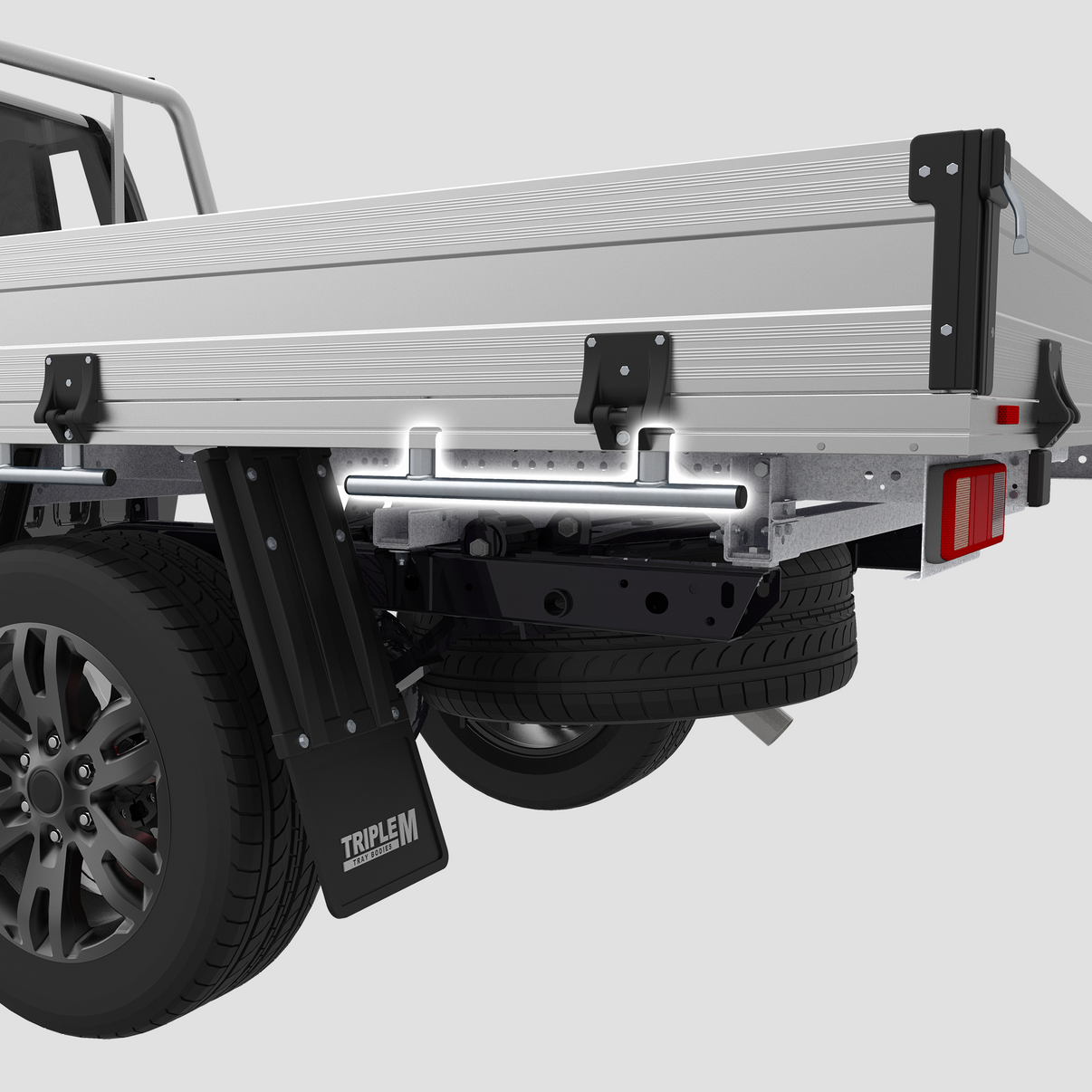 Rope Rail - Aluminium Tray – Triple M Tray Bodies